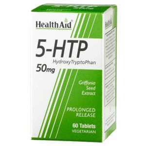 5-HTP 50 mg 60 comprimidos Health Aid . Herbolario Jacris