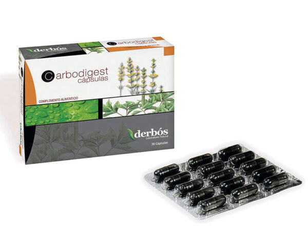 Carbodigest 30 cápsulas Derbós . Herbolario Jacris