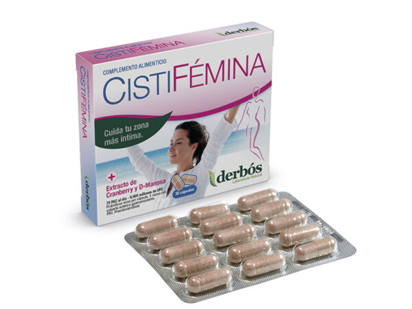 Cistifémina 30 cápsulas Derbós . Herbolario Jacris